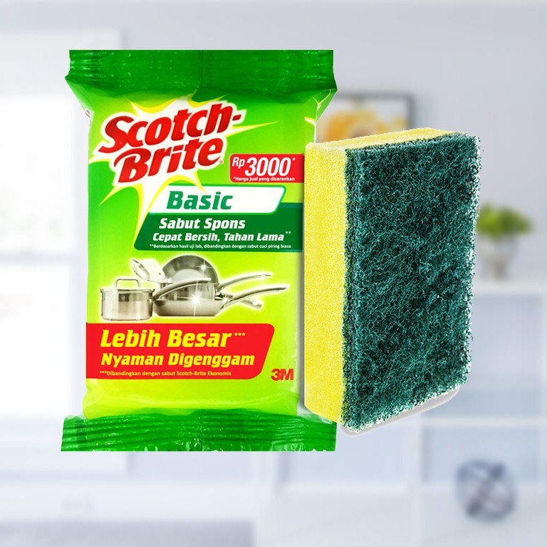 Jual [GTStore] Scotch Brite Standar Sabut Spoons | Shopee Indonesia