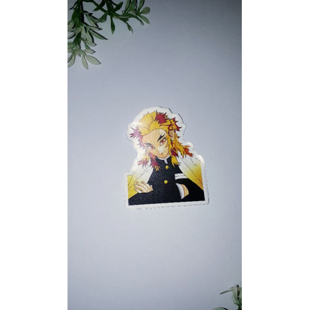 Jual Stiker Rengoku Kimetsu No Yaiba Character Anime Demon Slayer Manga ...