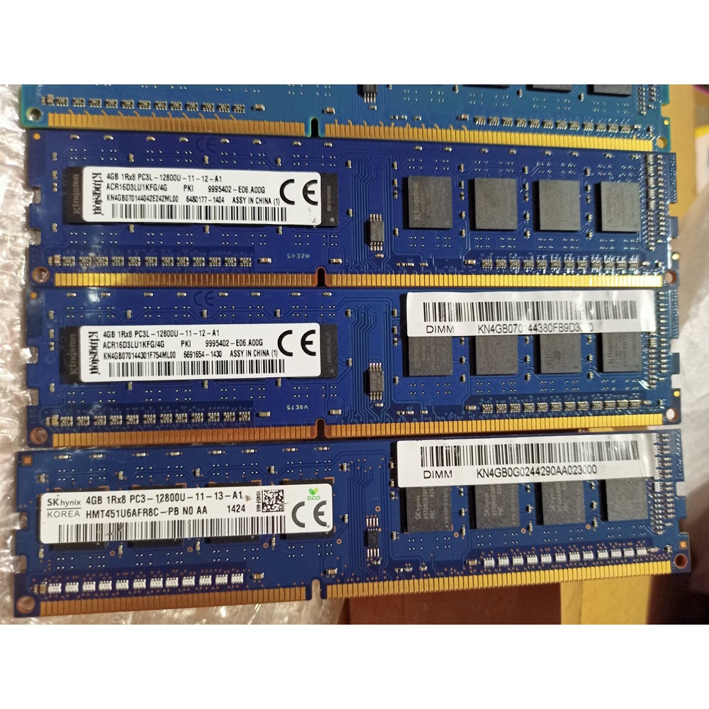 Jual .:: RAM PC 4GB DDR3L PC3L 12800 LOW VOLTASE 1.35V ::. | Shopee ...