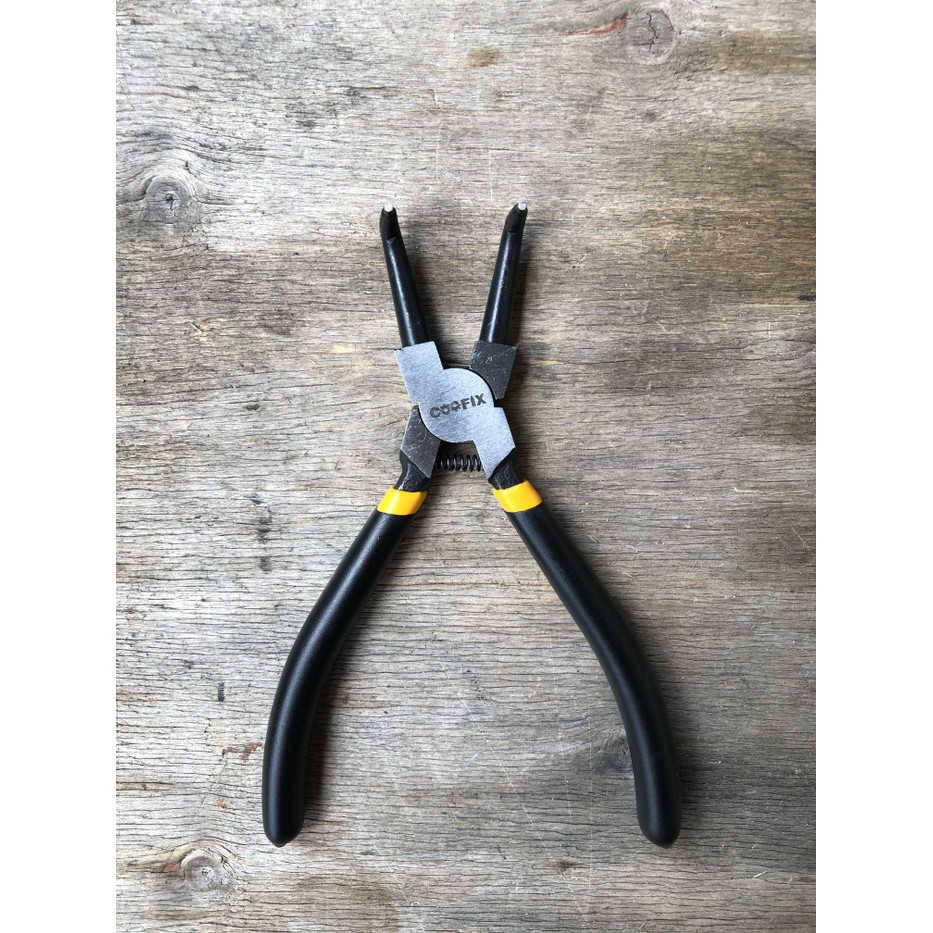 Jual Tang Circlip Snap Ring 7 inchi COOFIX model Bengkok Tekan Tutup ...