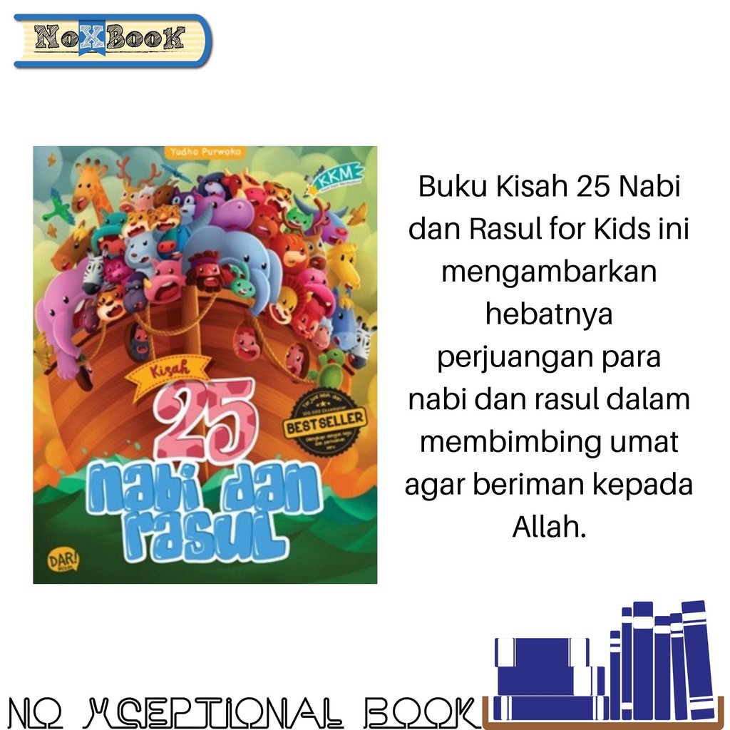 Jual BUKU KKM: KISAH 25 NABI DAN RASUL (REPUBLISH) | Shopee Indonesia