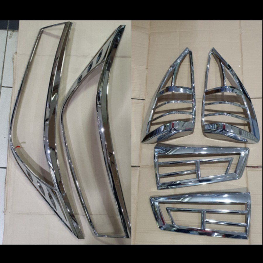 Jual Paket Garnish Lampu Chrome All New Innova Reborn 2016 - 2020 | Shopee Indonesia