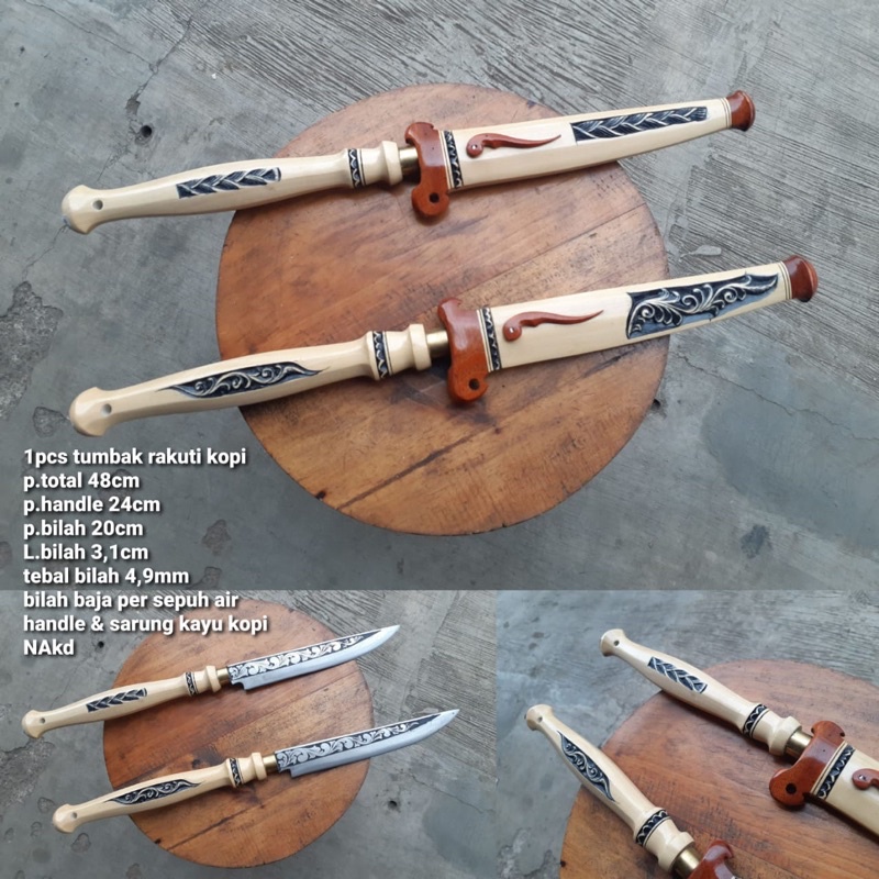 Jual TUMBAK RAKUTI UKIR KAYU KOPI | Shopee Indonesia