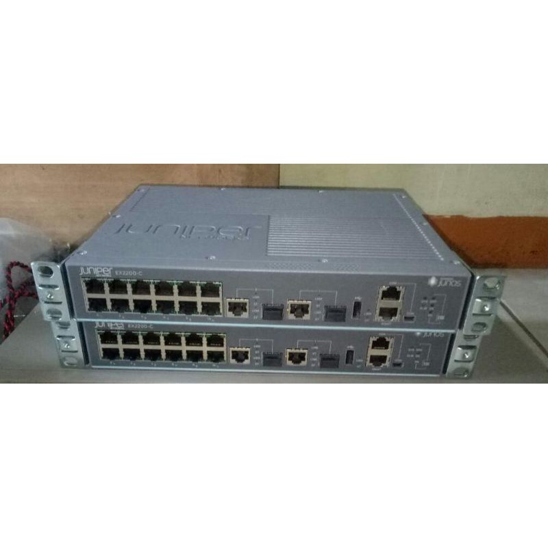 Jual JUNIPER Switch Managed EX2200-C-12P-2G | Shopee Indonesia