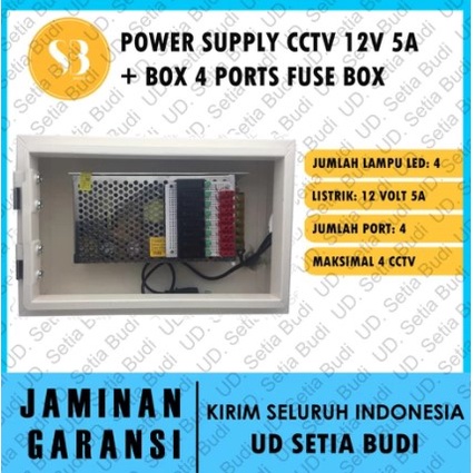 12V Car Audio & Video Fuses & Fuse Holders 4 Port 12V DC Box With Auto ...