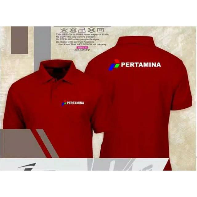 Jual POLOSHIRT / KAOS POLO PERTAMINA MILIK BUMN MURAH BAJU PERTAMINA ...