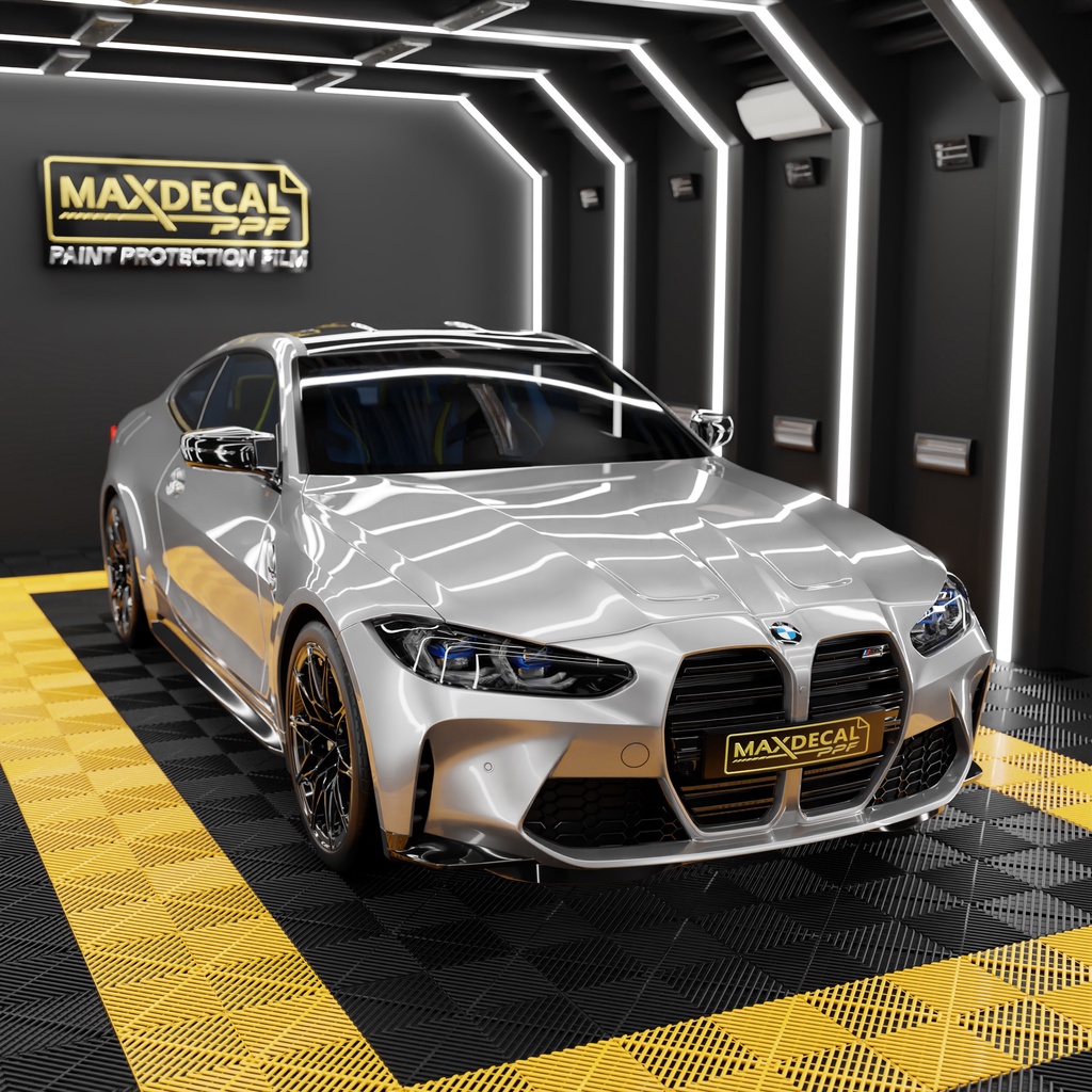 Jual Maxdecal Silver Titanium, 9800 SGM G307, Super Gloss Metallic ...