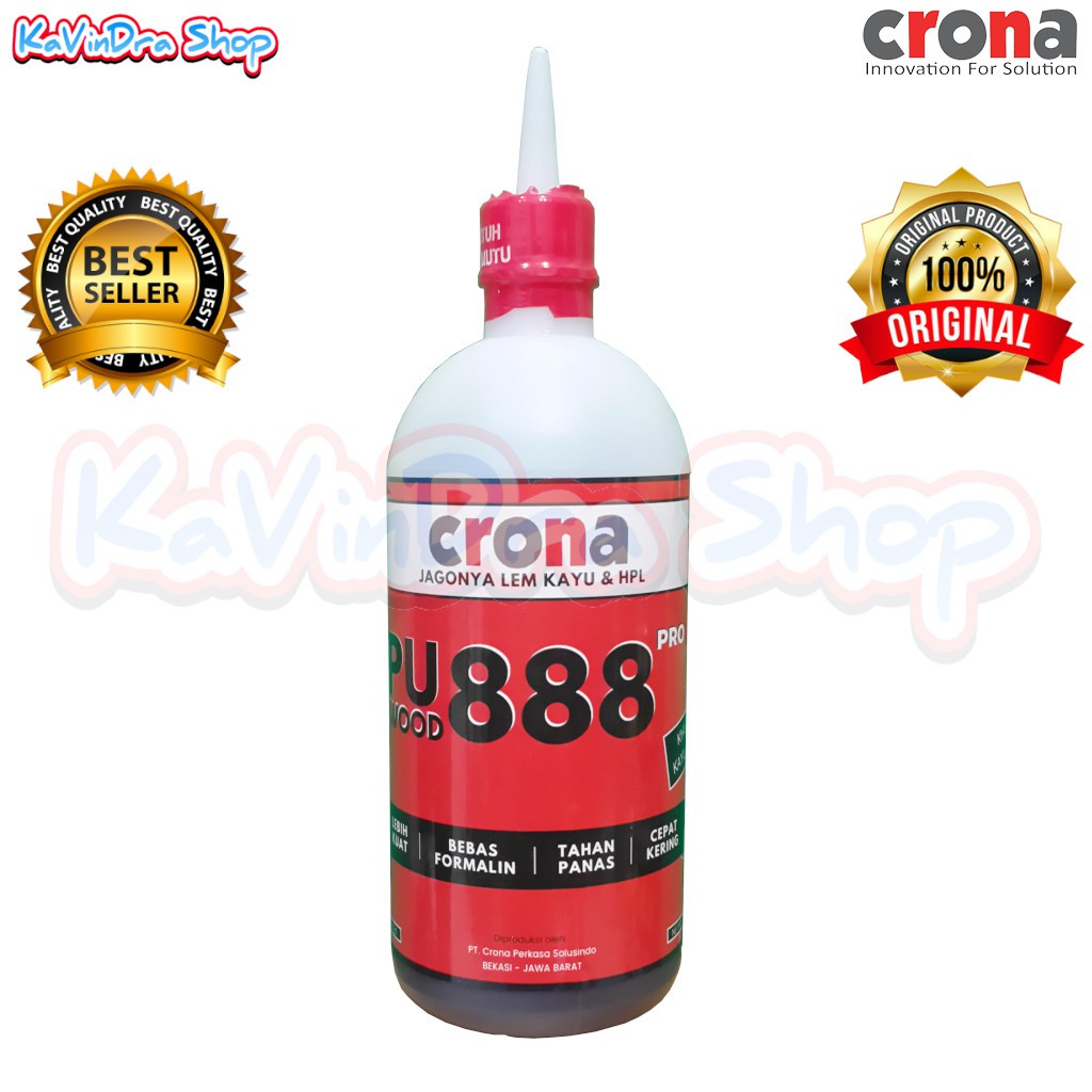 Jual Lem Kayu Crona PU Wood 888 450 Gram - Lem Polyurethane | Shopee ...