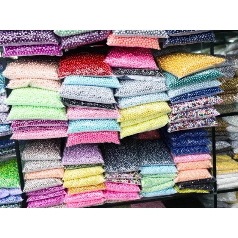 Jual 1 Pon Mutiara Ringan 6mm - Mutsin ABS - Mutiara Kilap - Mutsin 6mm ...