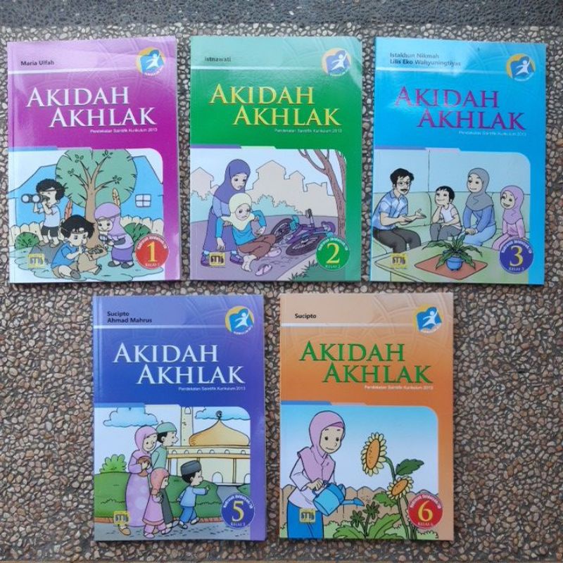Jual buku Akidah Akhlak Mi Madrasah Ibtidaiyah kelas 1.2.3.5.6 Kurikulum 13.Media Ilmu | Shopee ...
