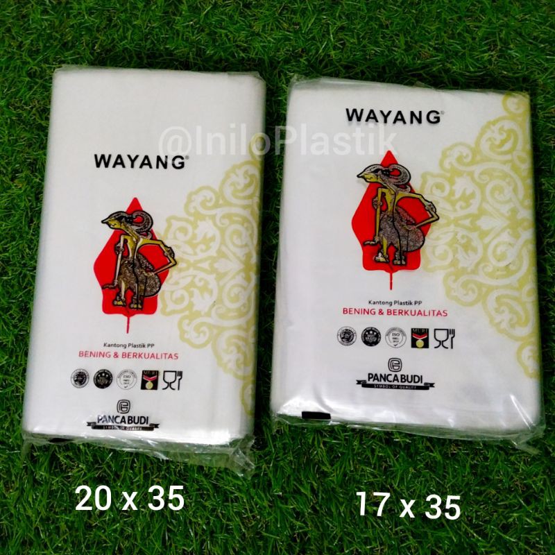 Jual Plastik PP Wayang 20x35 Cm / Plastik Bening 2 Kg | Shopee Indonesia