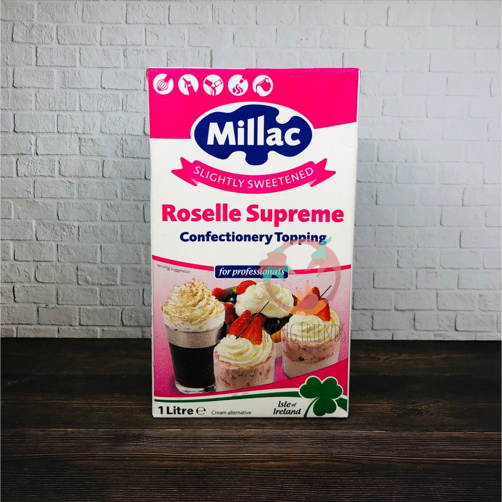Jual Roselle Supreme Whipping Cream 1LTR / Milac Roselle Supreme/Rosele ...