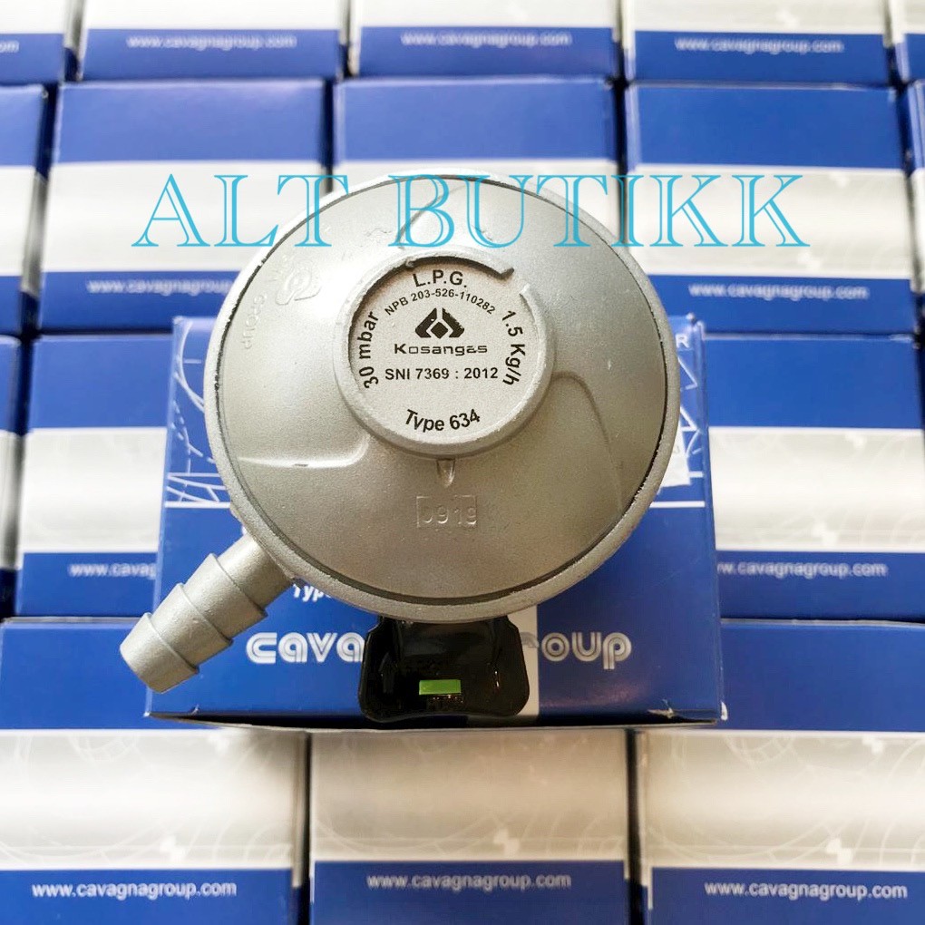 Jual REGULATOR GAS LPG KOSANGAS / QUICK-ON 634 / ORIGINAL MADE IN EROPA ...