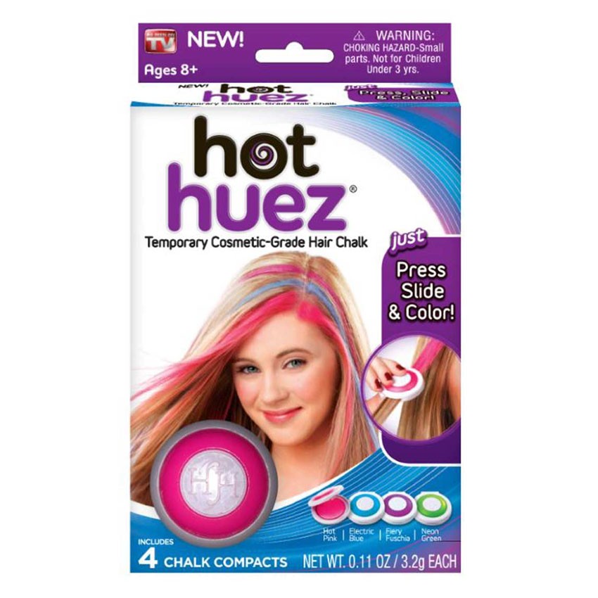 Jual Hot Huez Temporary Hair Chalk - Pewarna Rambut Sementara | Shopee ...
