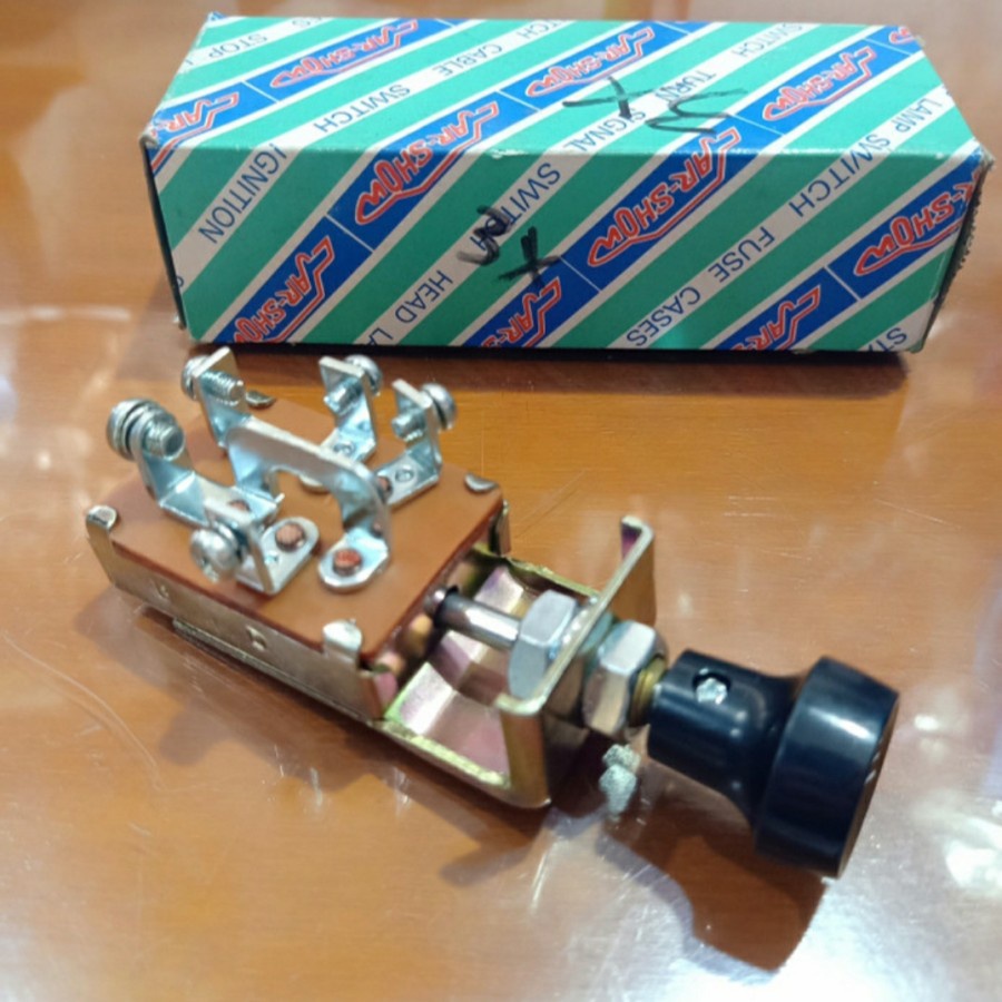 Jual Switch Head Lamp / Switch Lampu Mobil Universal Tarik 1x / Tarik ...