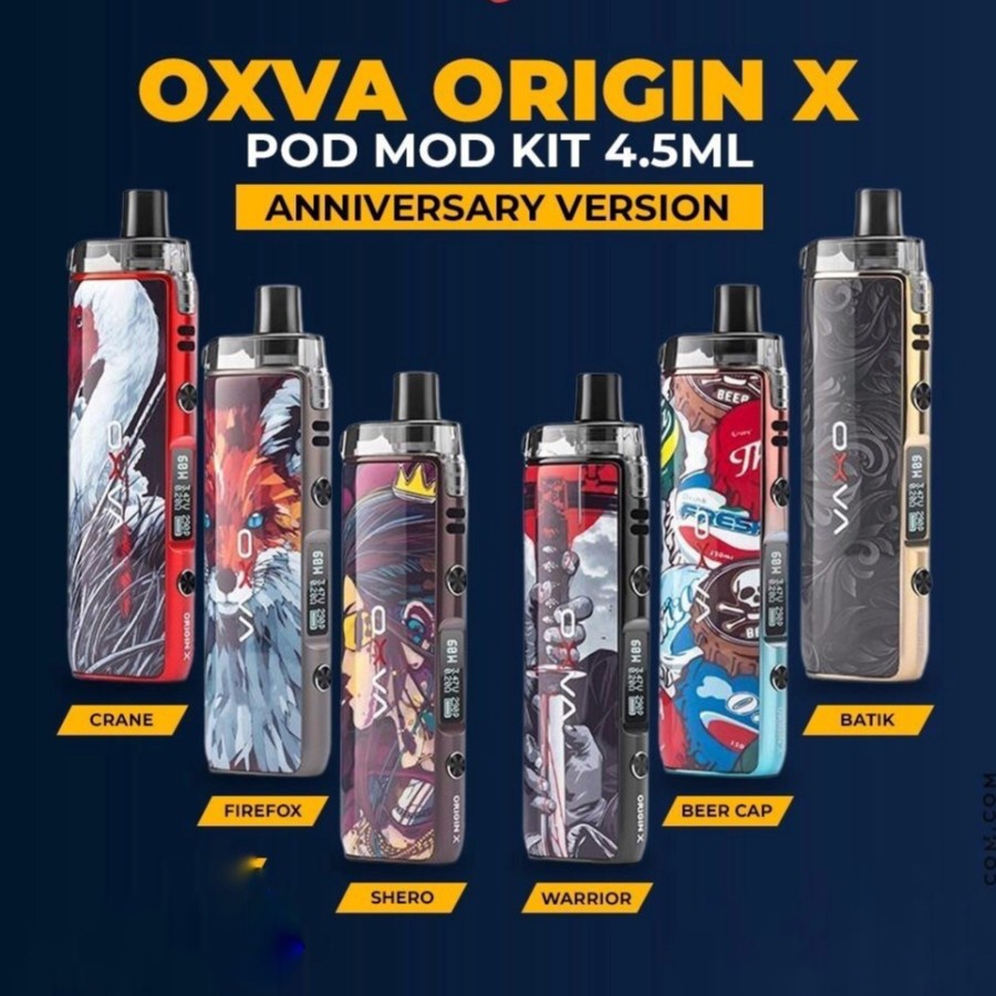 Jual OXVA Origin X 60W Limited Anniversary Edition Pod Kit | Shopee ...