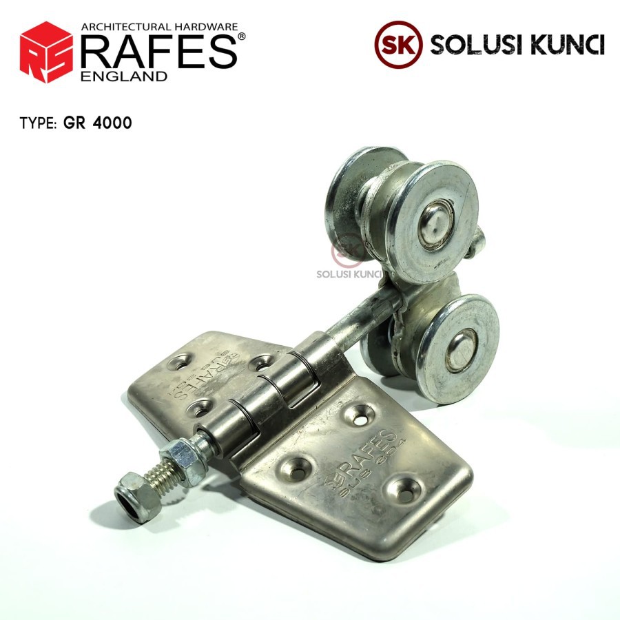 Jual Engsel Roda Atas Tengah Pintu Garasi RAFES ENGLAND SUS 304 (GR ...