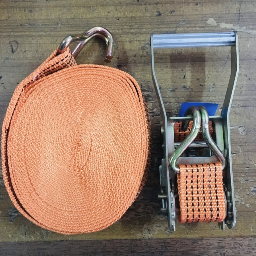 Jual RACHET TIE DOWN 2" x 15 M SS TALI KREK CARGO LASHING TRACK BELT ...