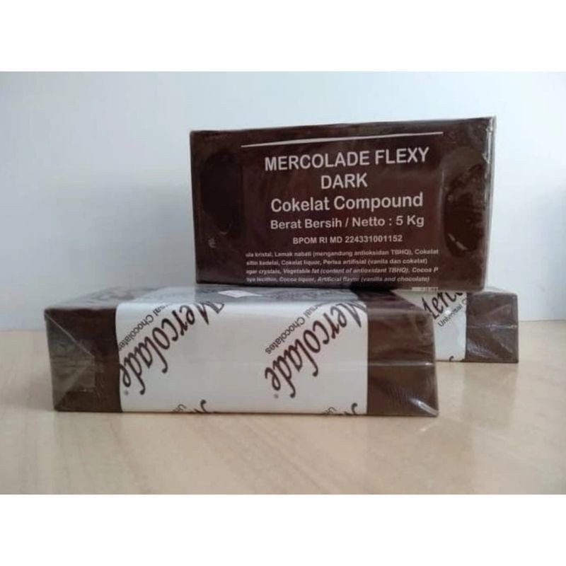 Jual Mercolade Flexy Dark Chocolate Repack 250 gram | Shopee Indonesia