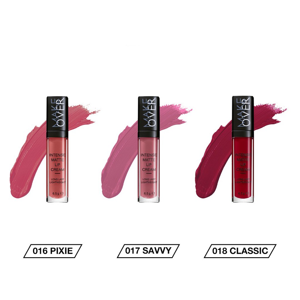 Jual MAKE OVER Intense Matte Lip Cream 016 Pixie 6,5 g | Shopee Indonesia