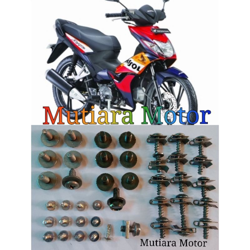 Jual Baut Baud Scrub Full Body Honda BLADE Lama | Shopee Indonesia