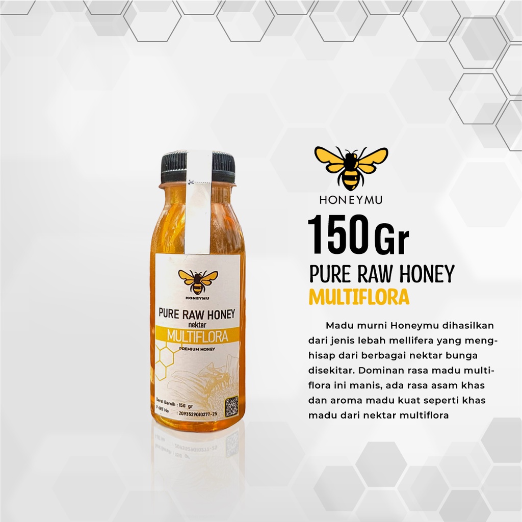 Jual Madu Cair Murni Asli Nektar Multiflora 150gr | Shopee Indonesia