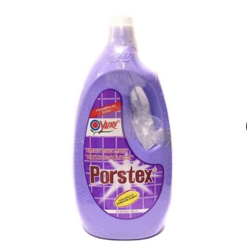 Jual Yuri Porstex Cleaner Botol Ungu 1000 ml | Shopee Indonesia