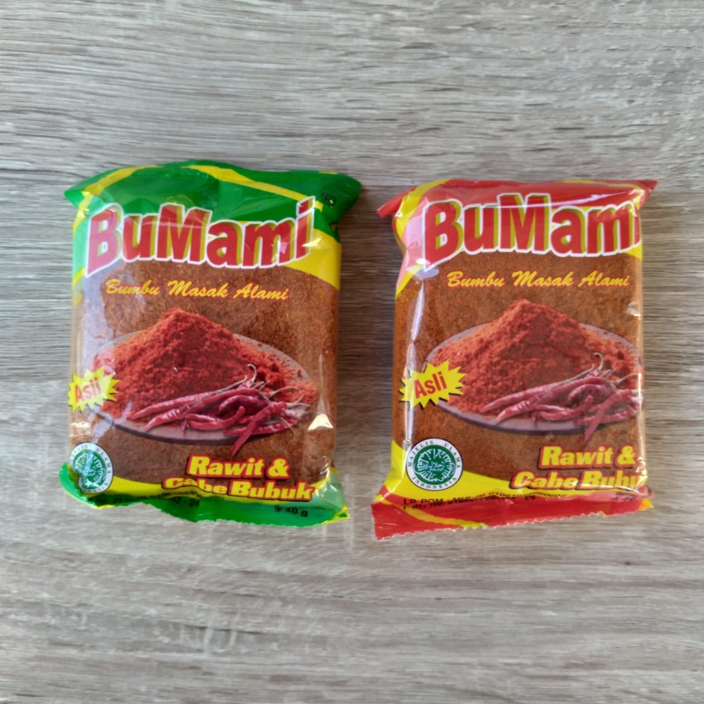 Jual BUMAMI CABE BUBUK HALUS BASRENG KENTANG CIMOL CILOK 40 GR HIJAU ...
