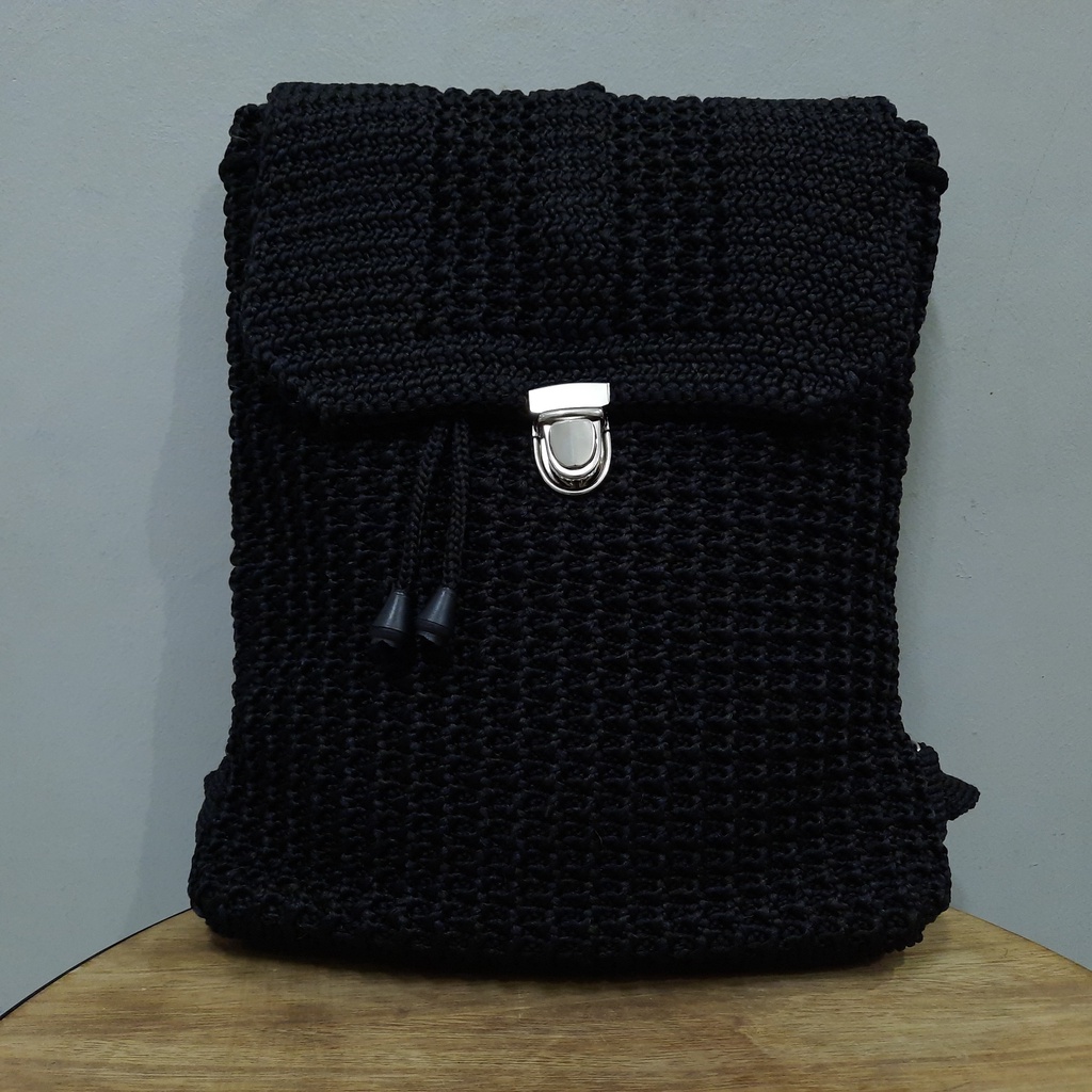 Jual Tas Ransel Rajut Camilia - SenjabyAtsa | Shopee Indonesia