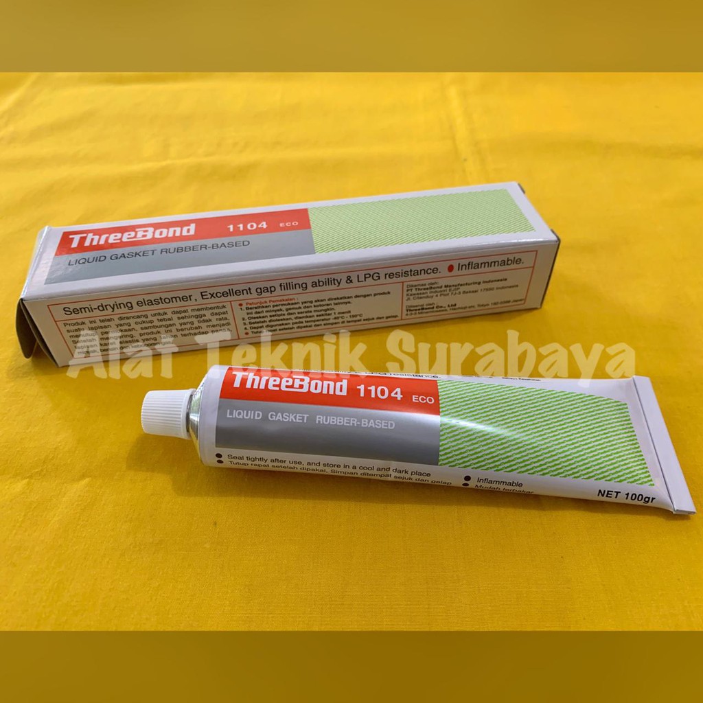 Jual LEM THREEBOND 1104 25 50 100 GR GRAM LEM LIQUID GASKET PACKING ...