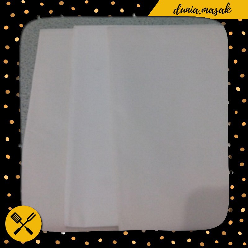 Jual Kertas Roti Putih Kertas Pembungkus Kertas Alas Roti Burger Kebab ...