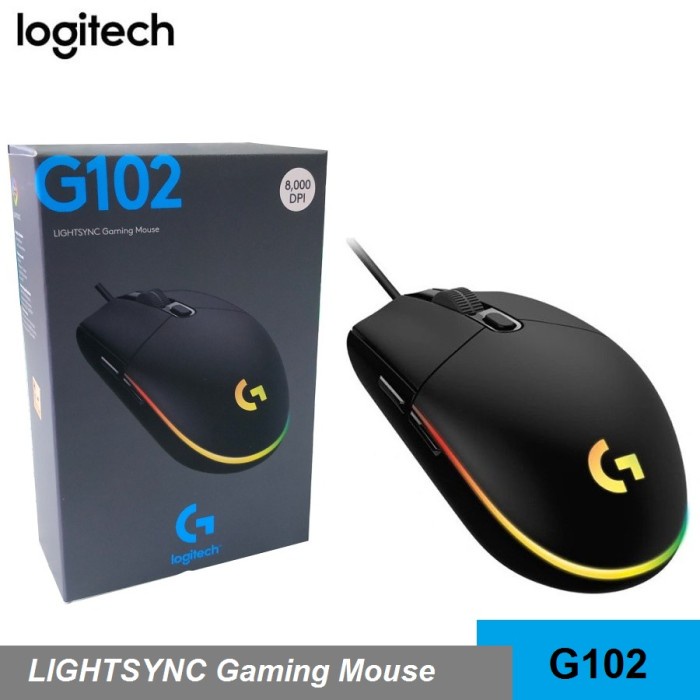 Jual Logitech Gaming Mouse G102 RGB | Shopee Indonesia