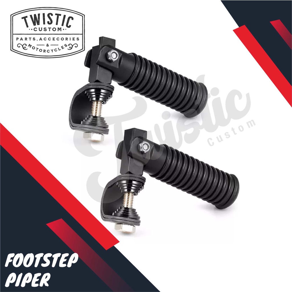 Jual Footstep Motor Piper Benelli Harley SM V16 Keeway Bobber Universal ...