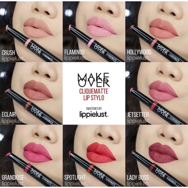 Jual Make Over Cliquematte Lip Stylo | Shopee Indonesia