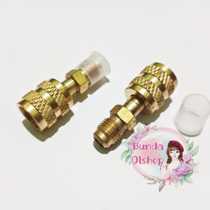 Jual ~~~~~] Adapter Nepel Konektor R22 to R410 / R32 | Shopee Indonesia