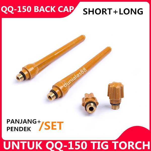 Jual 5SET QQ-150 Long Short Back Cap QQ 150 Tig Argon QQ150 Welding ...