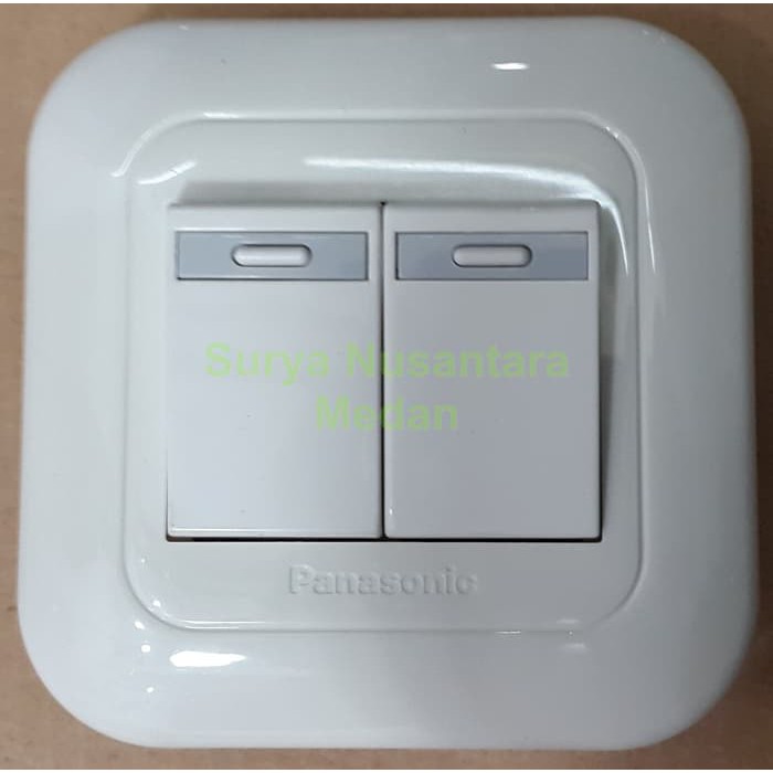 Jual Saklar Seri / Ganda Tanam Panasonic WEJ 5531 Plat WEJ 78029 ...