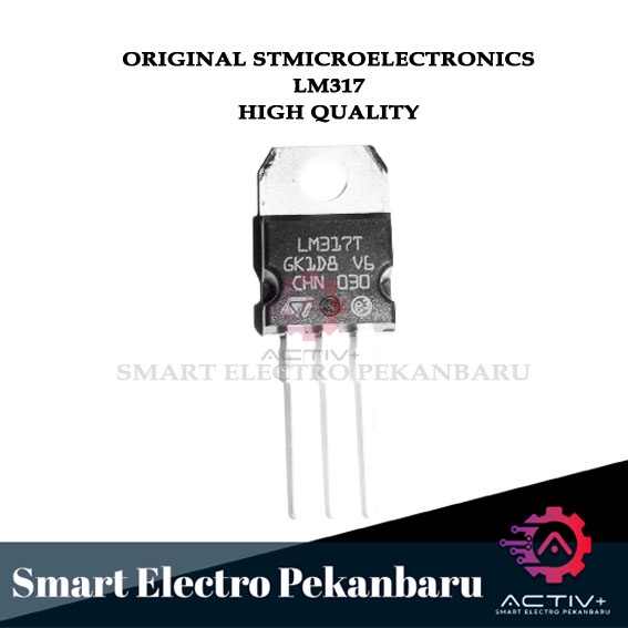 Jual ORIGINAL LM317 STMICROELECTRONIC TRANSISTOR LM317 LM317T LM 317 ST ASLI ORIGINAL LM 317T ...