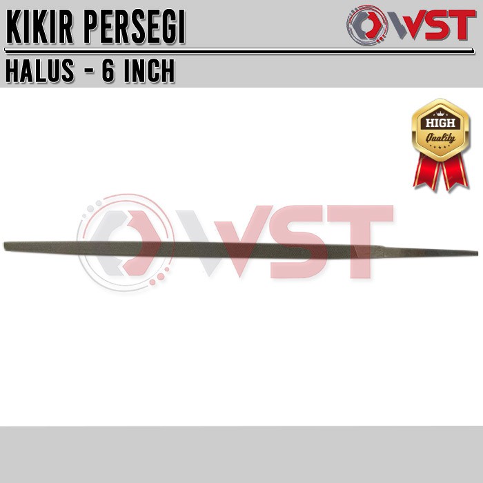 Jual Kikir Besi Persegi 6Inch Kasar / Kikir Persegi 6" / 6 Inch ...