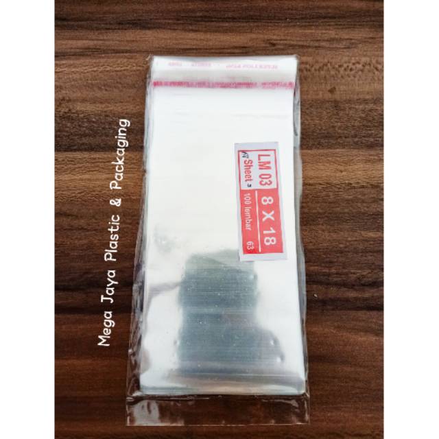 Jual Murah! Plastik Pembungkus Risol 8x18 Onesheet 8x18 isi 100 lembar ...
