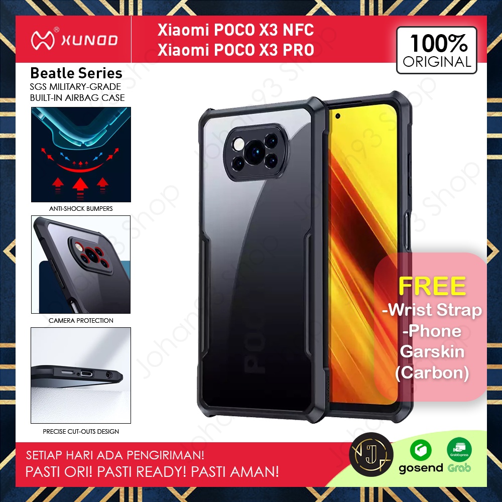 Jual Case Xiaomi Poco X3 NFC / PRO XUNDD Beatle Series Anti-Drop Casing | Shopee Indonesia
