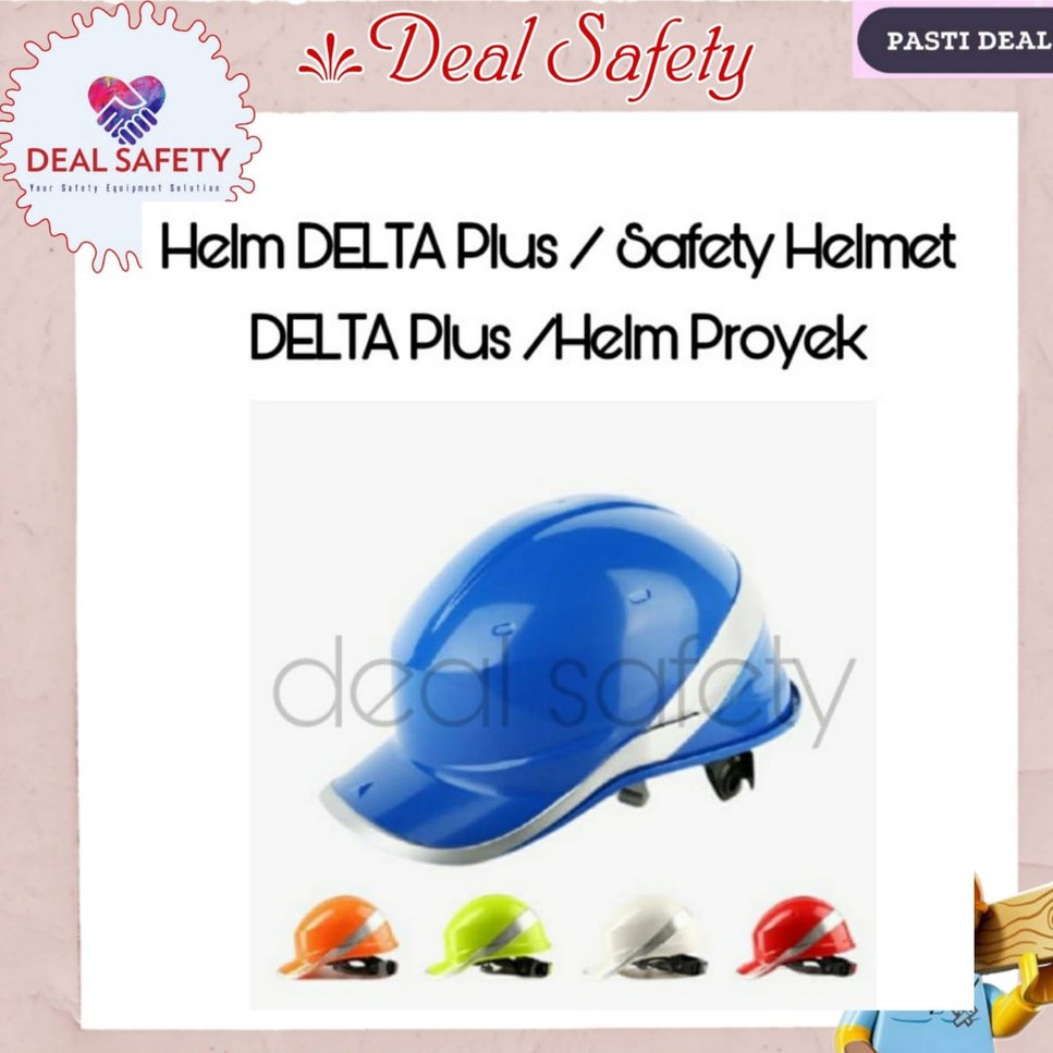 Jual Helm DELTA Plus / Safety Helmet DELTA Plus /Helm Proyek | Shopee ...