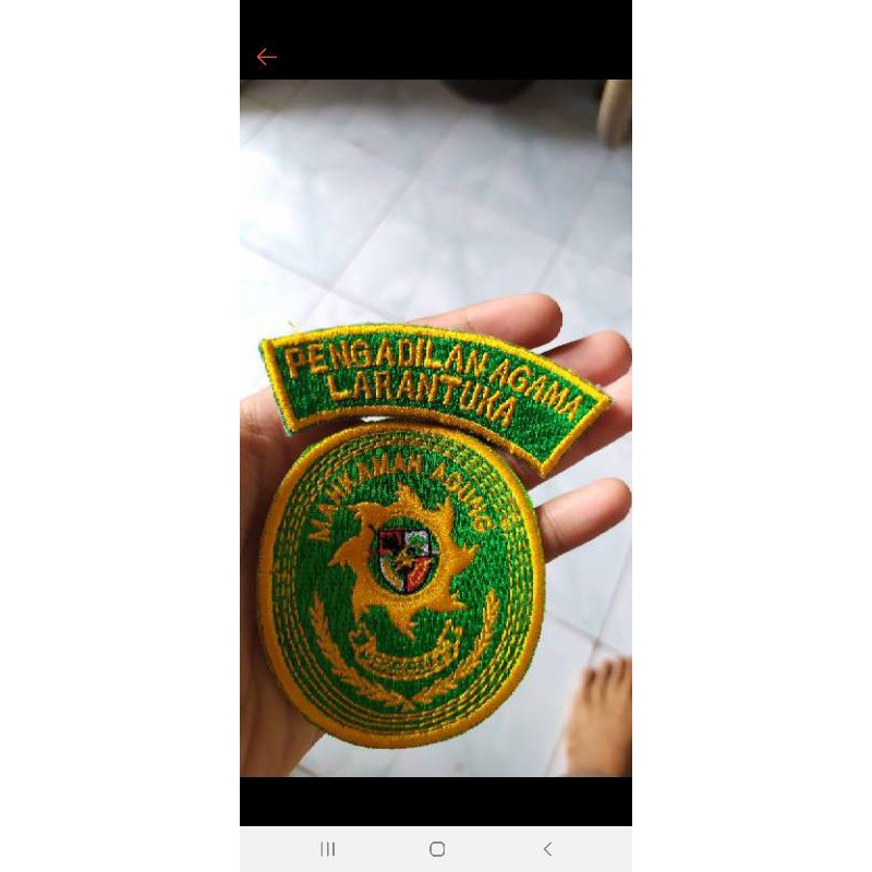 Jual logo mahkamah agung#bordiran MA | Shopee Indonesia