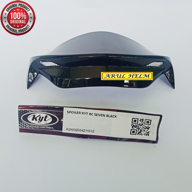 Jual SPOILER KYT RC SEVEN ORIGINAL / SPOILER ASLI UNTUK KYT RC SEVEN ...
