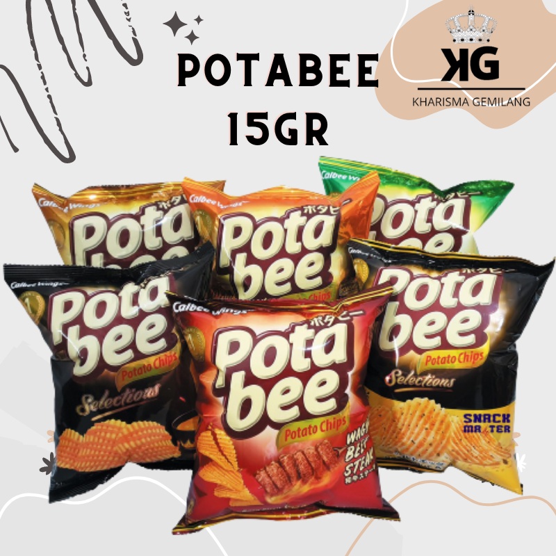 Jual POTABEE - POTABEE 15 gr Snack Kentang JUMBO Cemilan Asin Anak ...