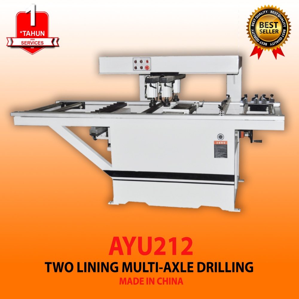 Jual Alat Bor Kayu Dua Lapisan Multi-Axe Drilling Wood Machine AKS ...