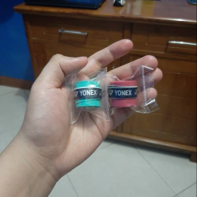 Jual Grip Yonex AC 102 Merah & Tosca Original | Shopee Indonesia