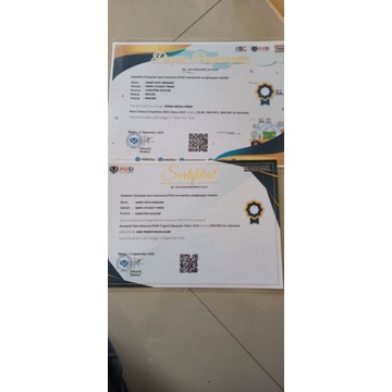 Jual Cetak Sertifikat/Piagam Pemghargaan | Shopee Indonesia