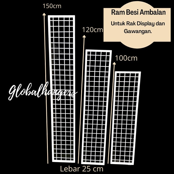 Jual Ambalan Besi | Ram Besi Dinding | Ram Besi Tanaman | Ram Besi ...