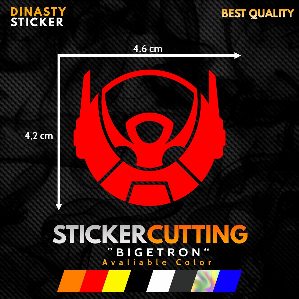 Jual STICKER STIKER CUTTING LOGO BIGETRON | Shopee Indonesia
